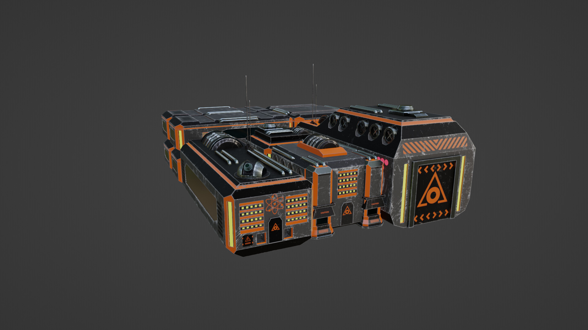 ArtStation - Sci-fi space base