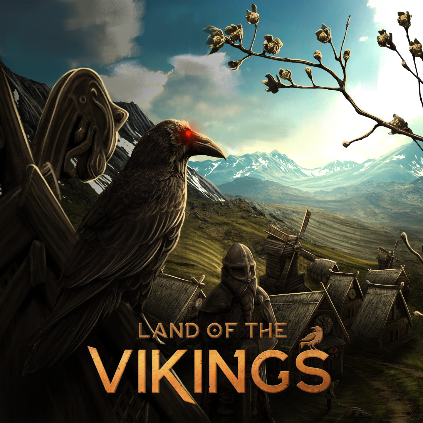 ArtStation - Land of the Vikings: The ravens of the Odin