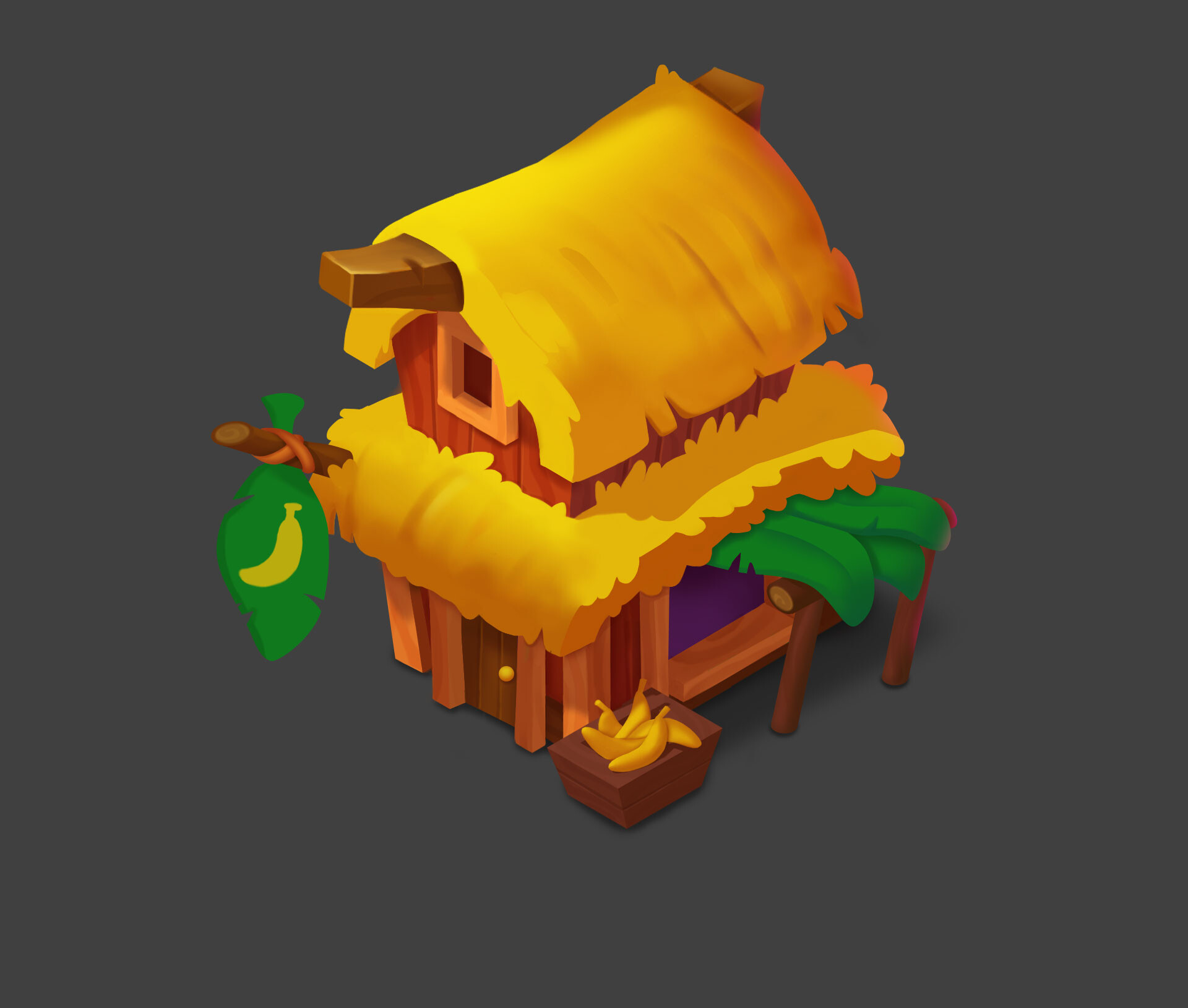 ArtStation - Island house