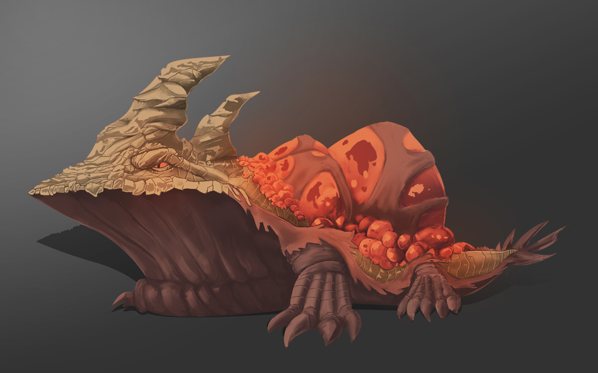 ArtStation - Fire Toad