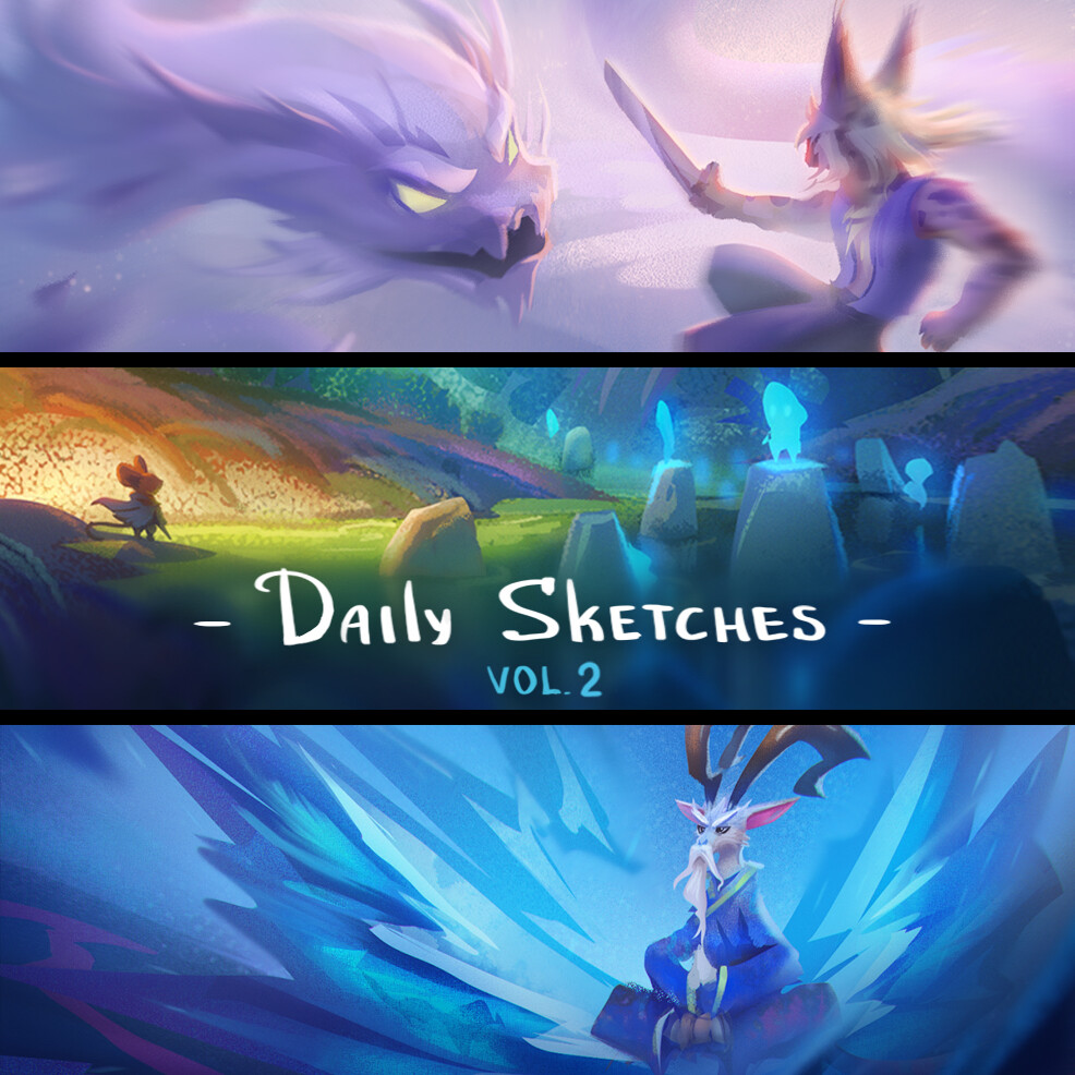 ArtStation - Daily sketches VOL.2
