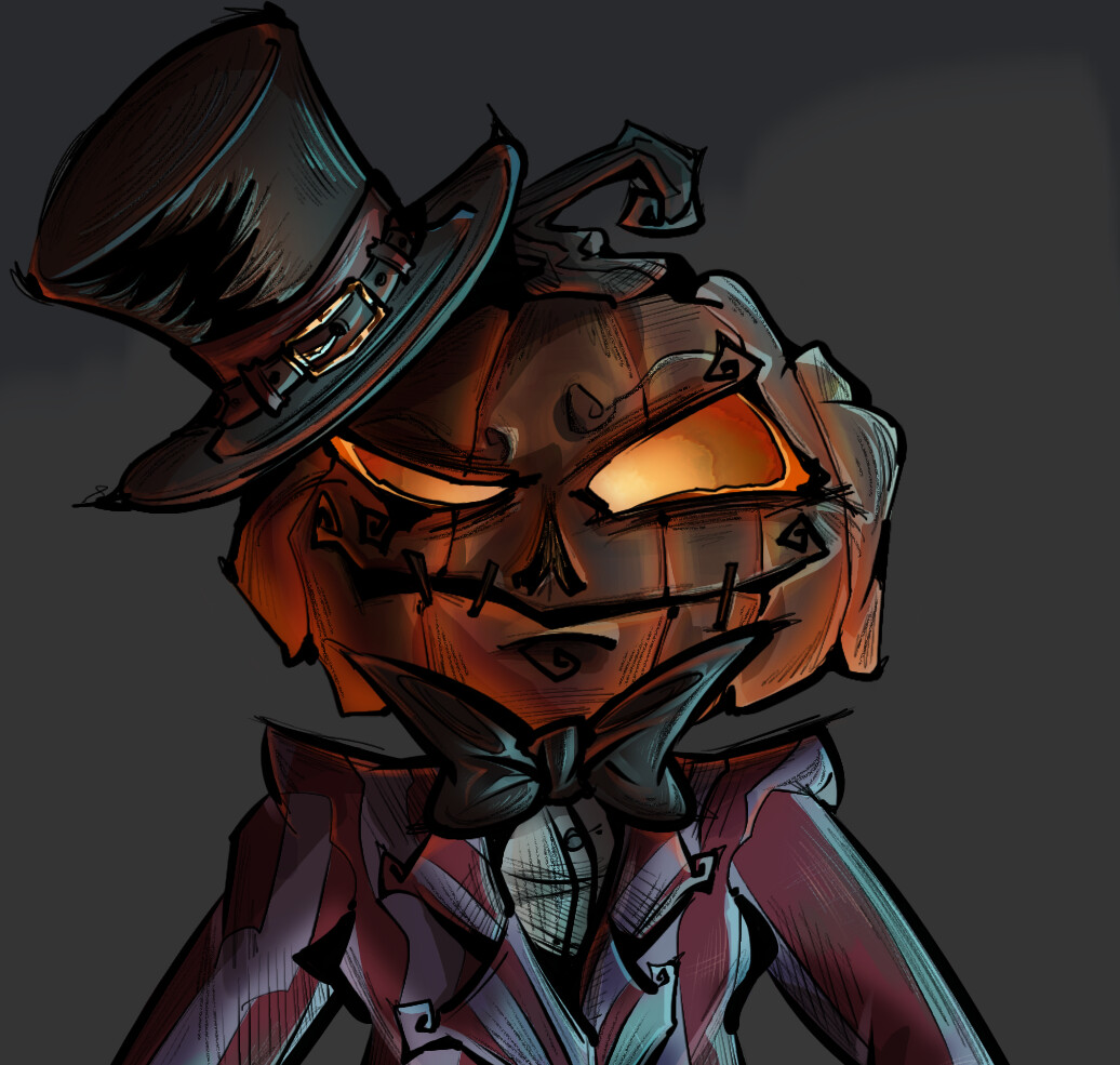 ArtStation - Original Character | Pumpkin guy