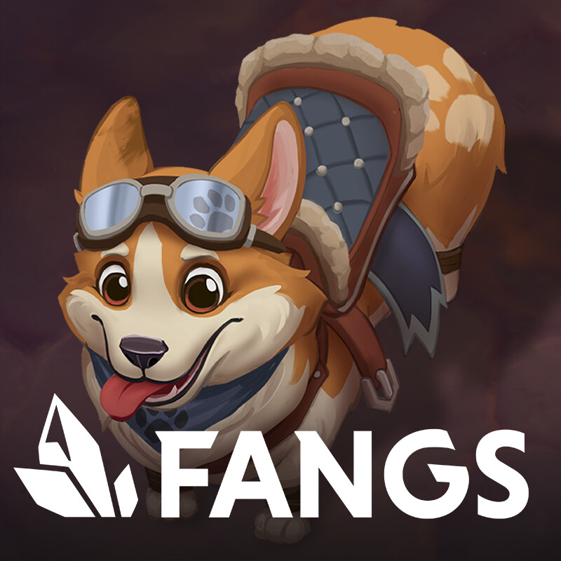 ArtStation - FANGS - Corgi Mount