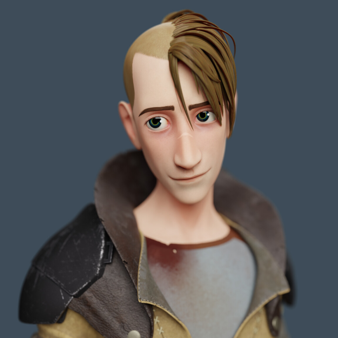 ArtStation - "Buttons" - Fallout AU - 3D Model