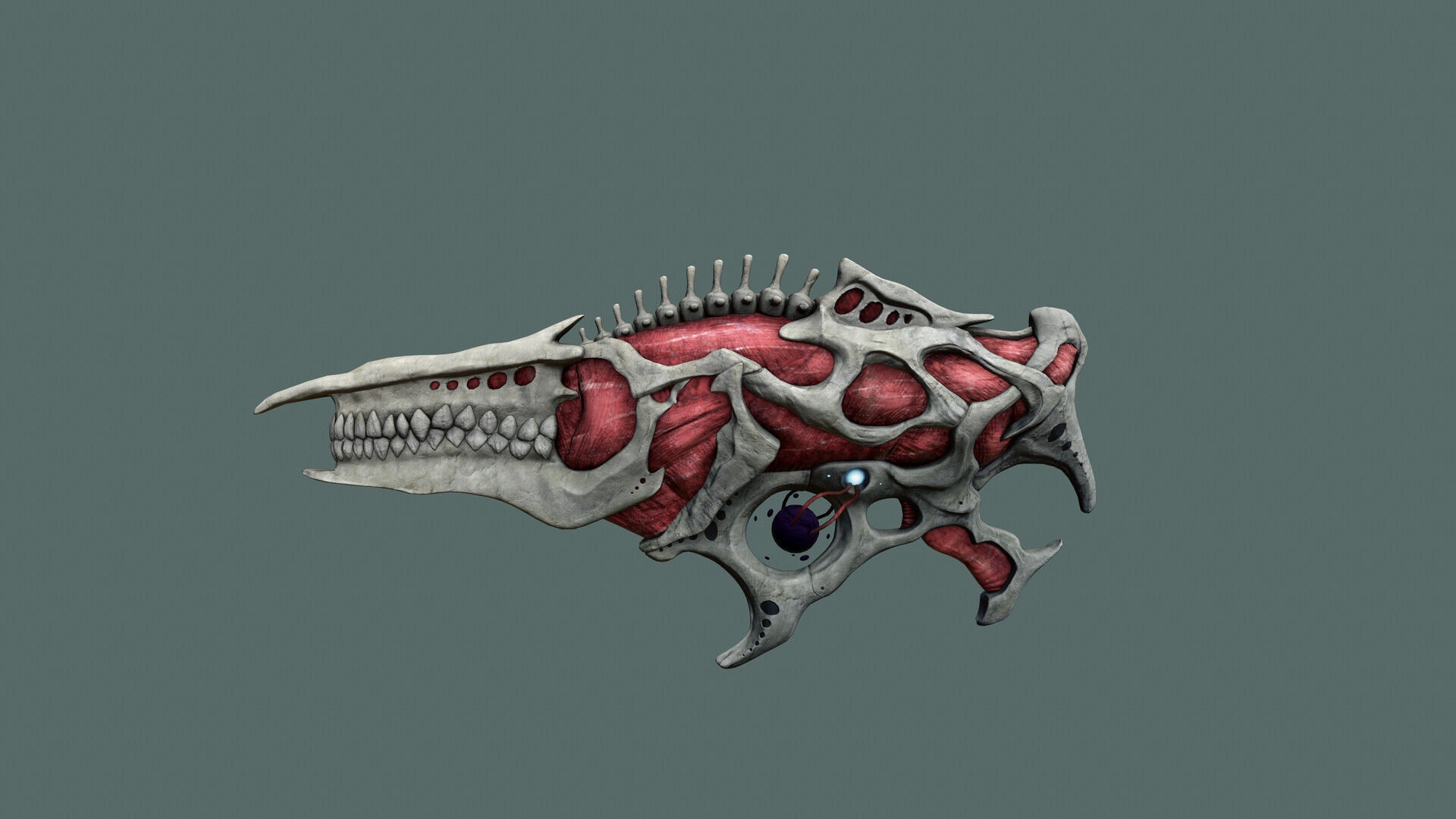 ArtStation - Skull Gun