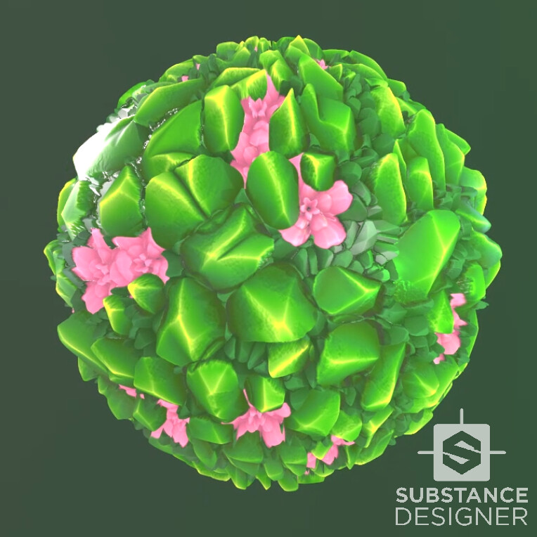 ArtStation - Terraria Chlorophyte Material