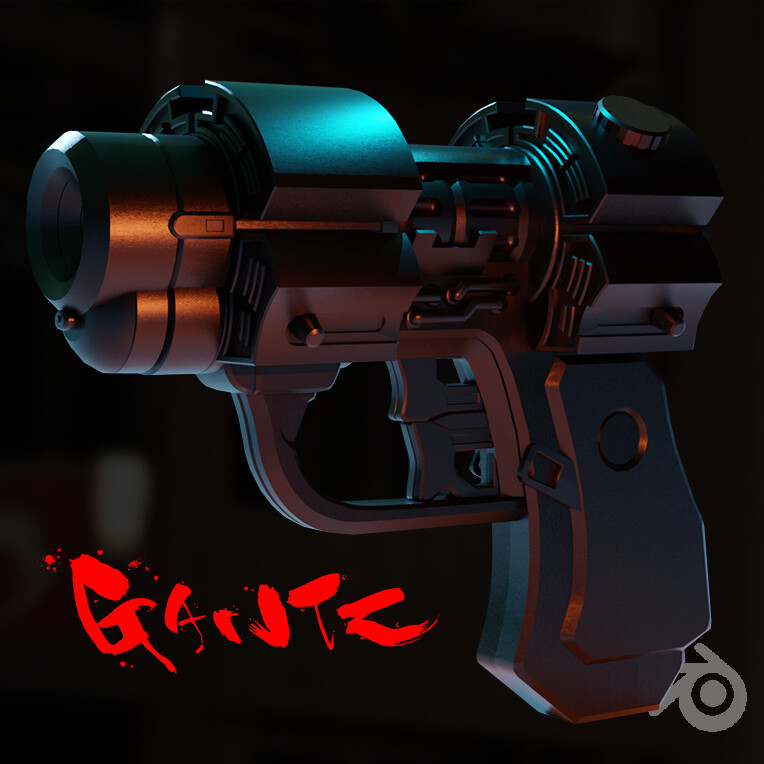 ArtStation - Gantz X-Gun Fanart