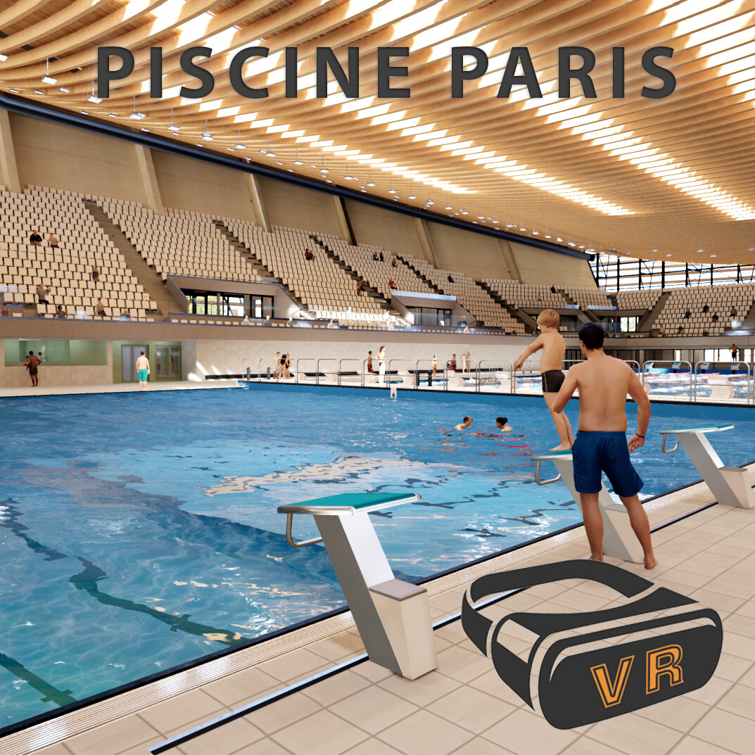 ArtStation - [VR] PISCINE PARIS - Expérience immersive