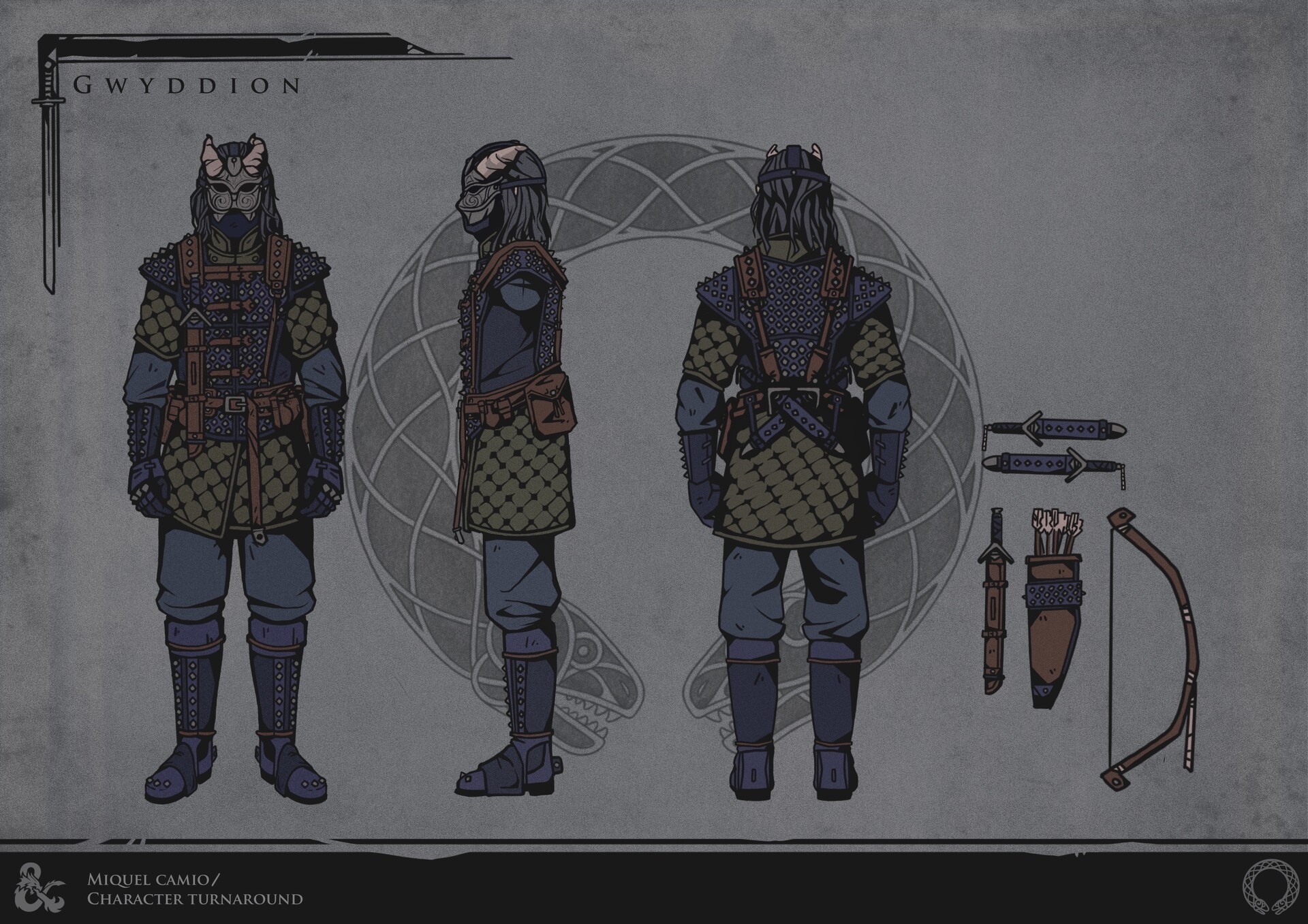 ArtStation - Gwyddion Turnaround