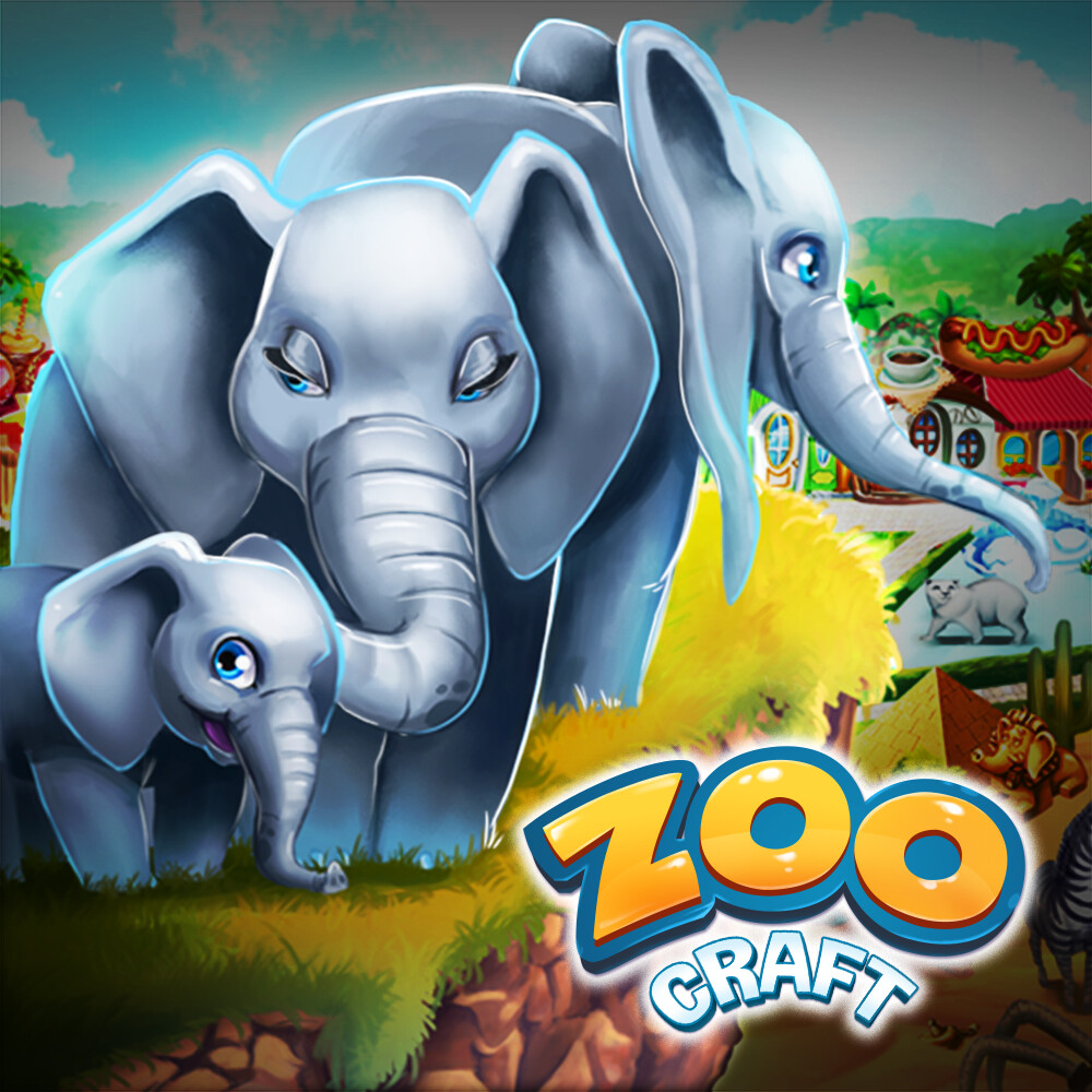 LAB CAVE - Zoo Craft - CRO & In-Game assets for Google Play and iTunes ...