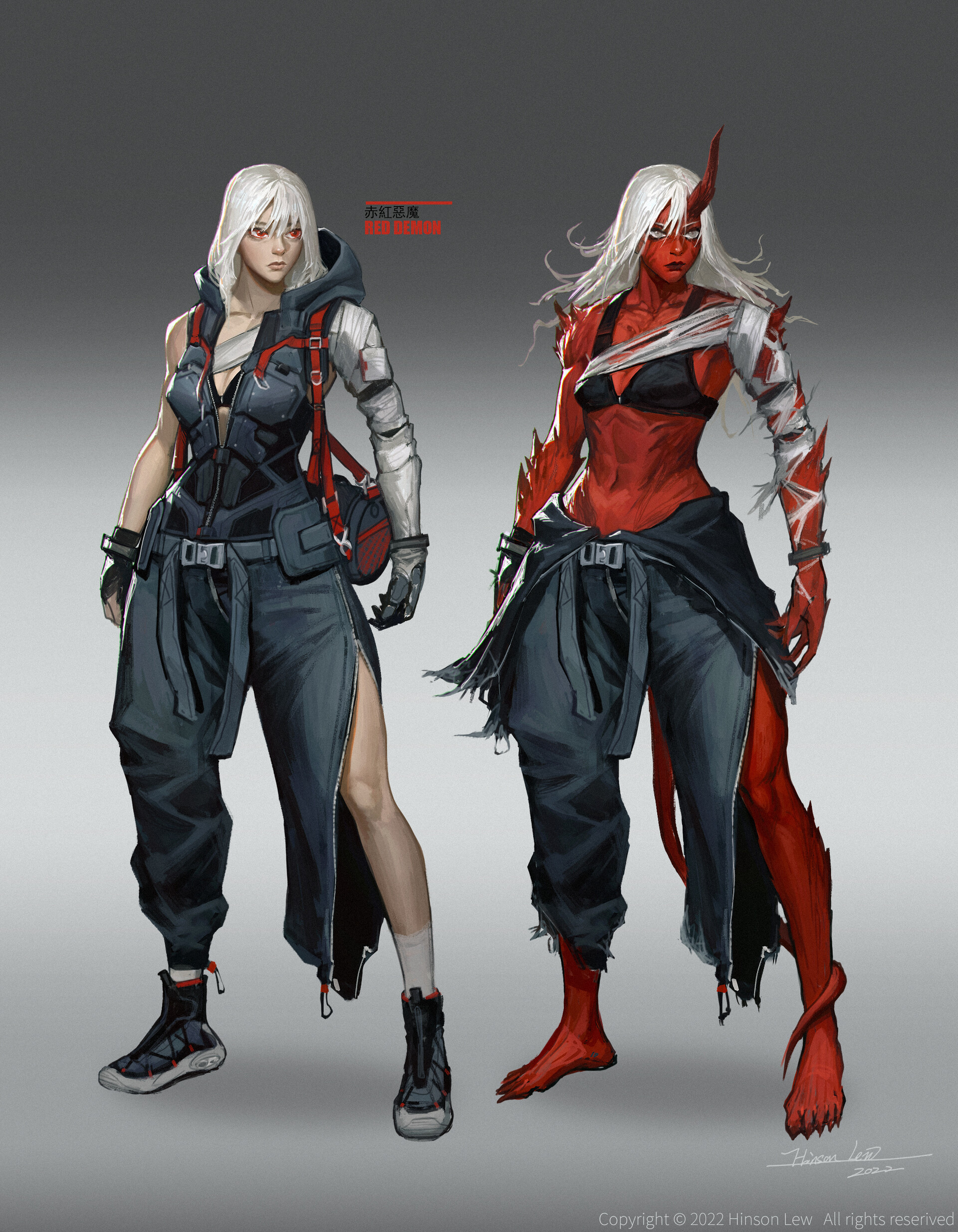ArtStation - Red Demon