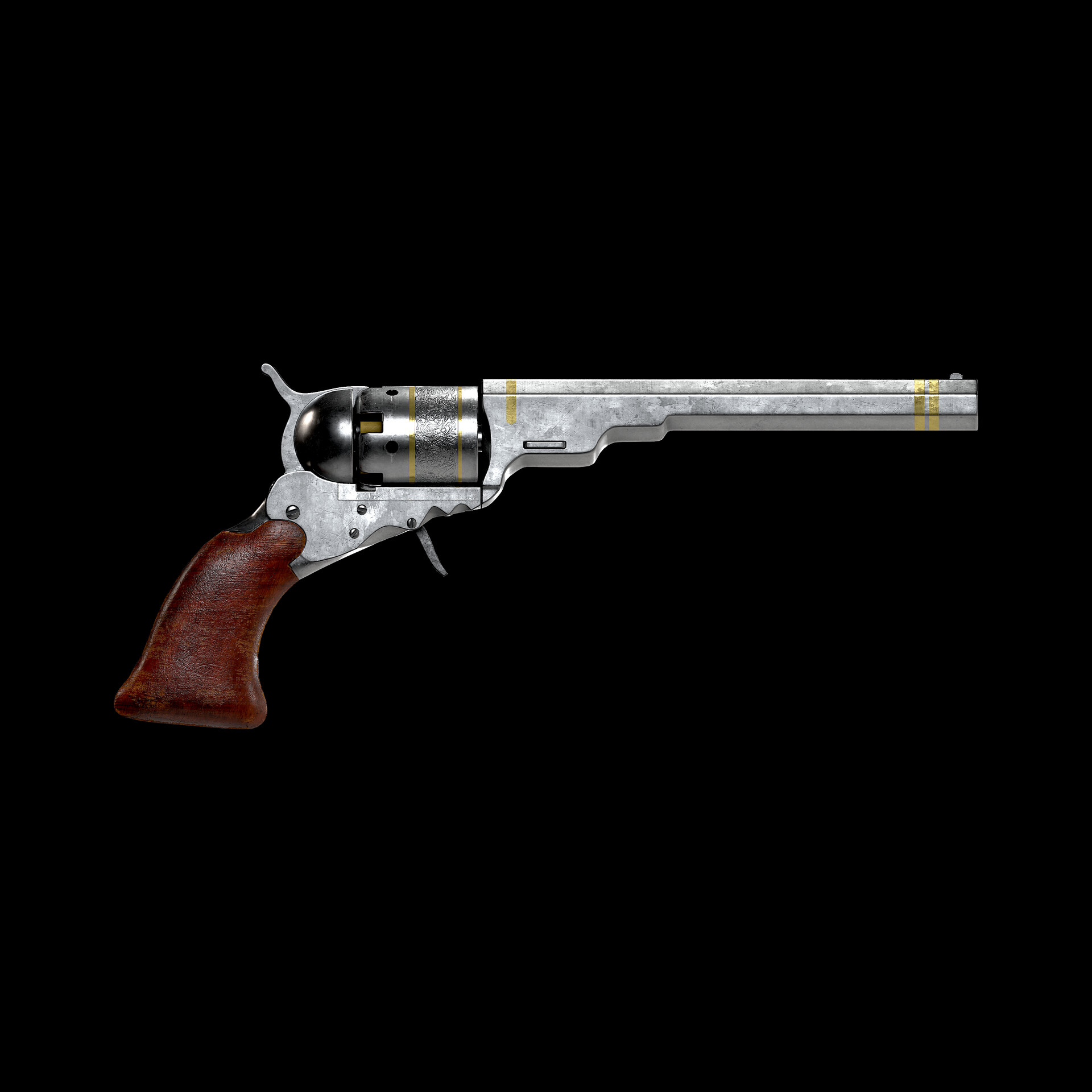ArtStation - Revolver Colt Paterson