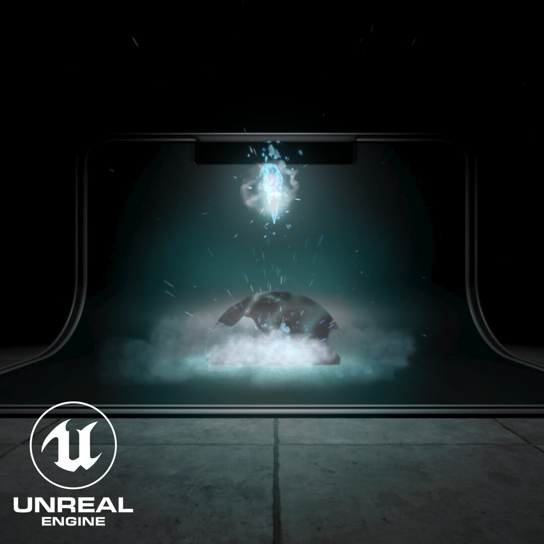 ArtStation - 1 Week 1 VFX - 08 - ICE SPELL