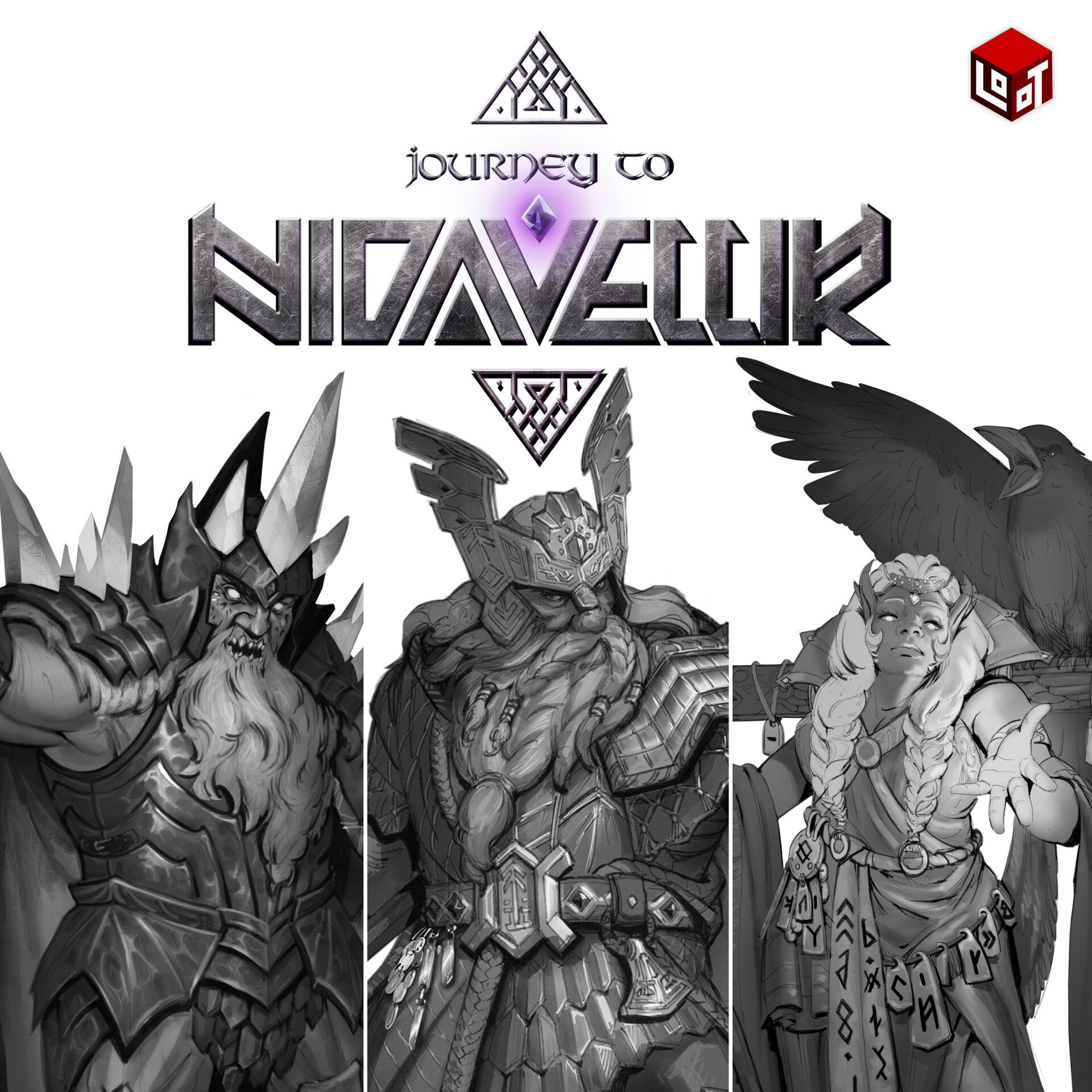 ArtStation - Journey to Nidavellir - Loot Studios Miniatures