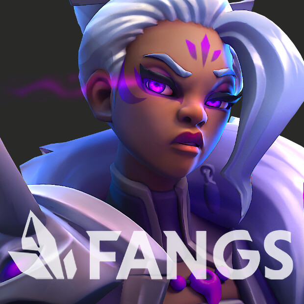 ArtStation - Kiona, Demon Priestess (Skin)