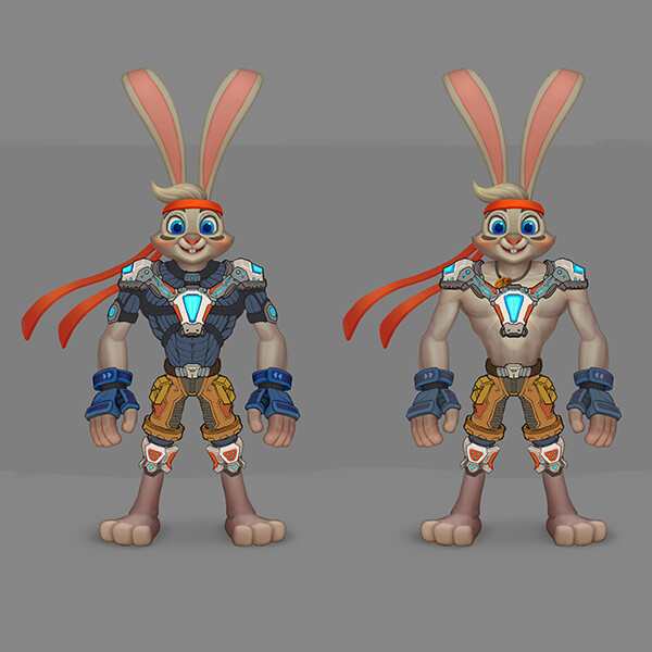 ArtStation - Rabbit armor