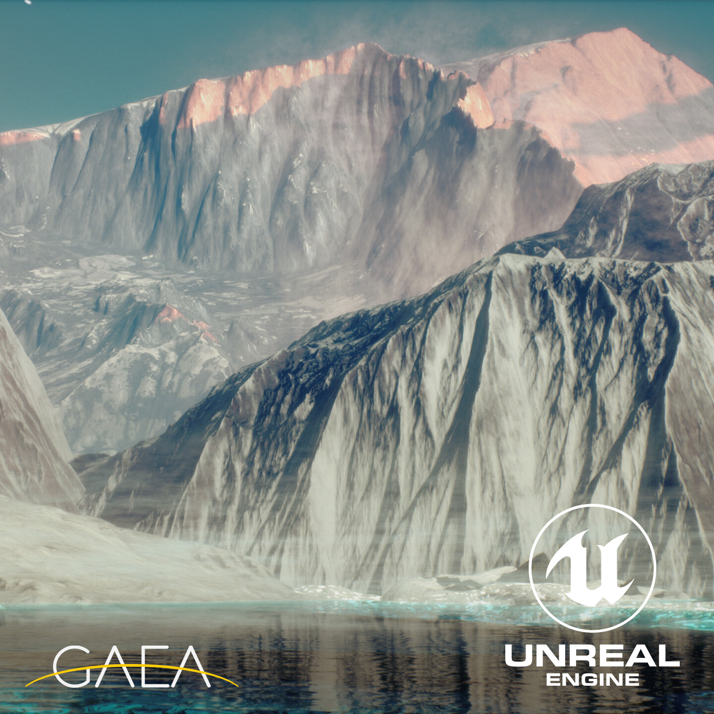 ArtStation - Somewhere in Arctic Cordillera | Unreal Engine 5.1 | Gaea