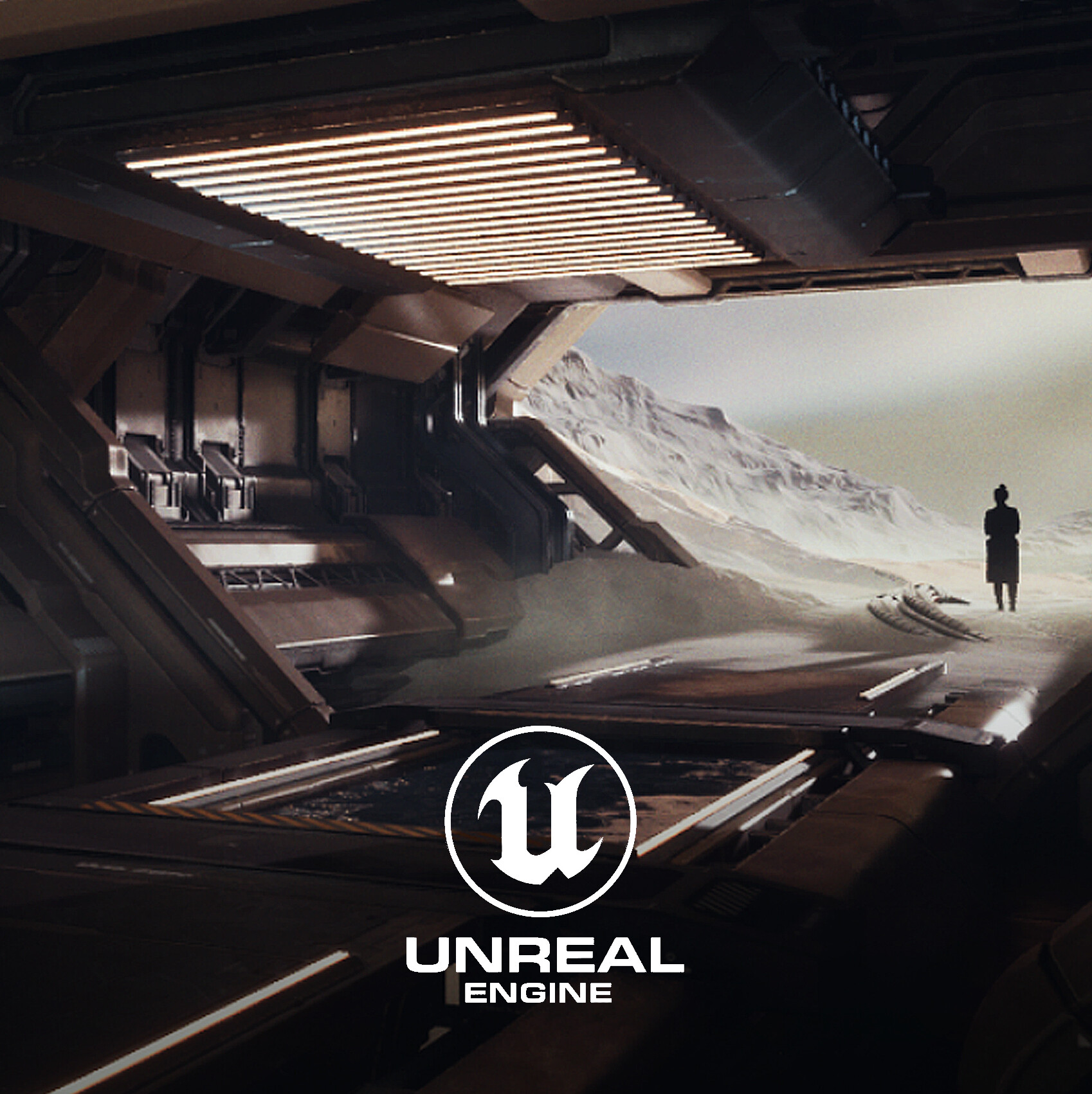 ArtStation - Sci-fi Snow Environment