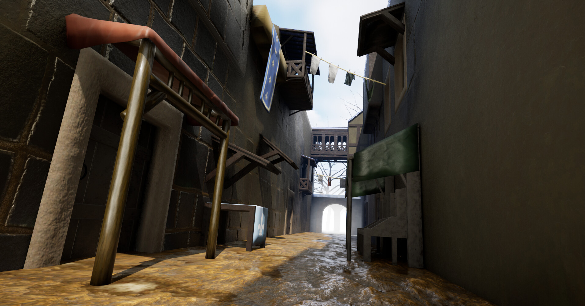 Rory Simpson - French Revolution Alley Environment