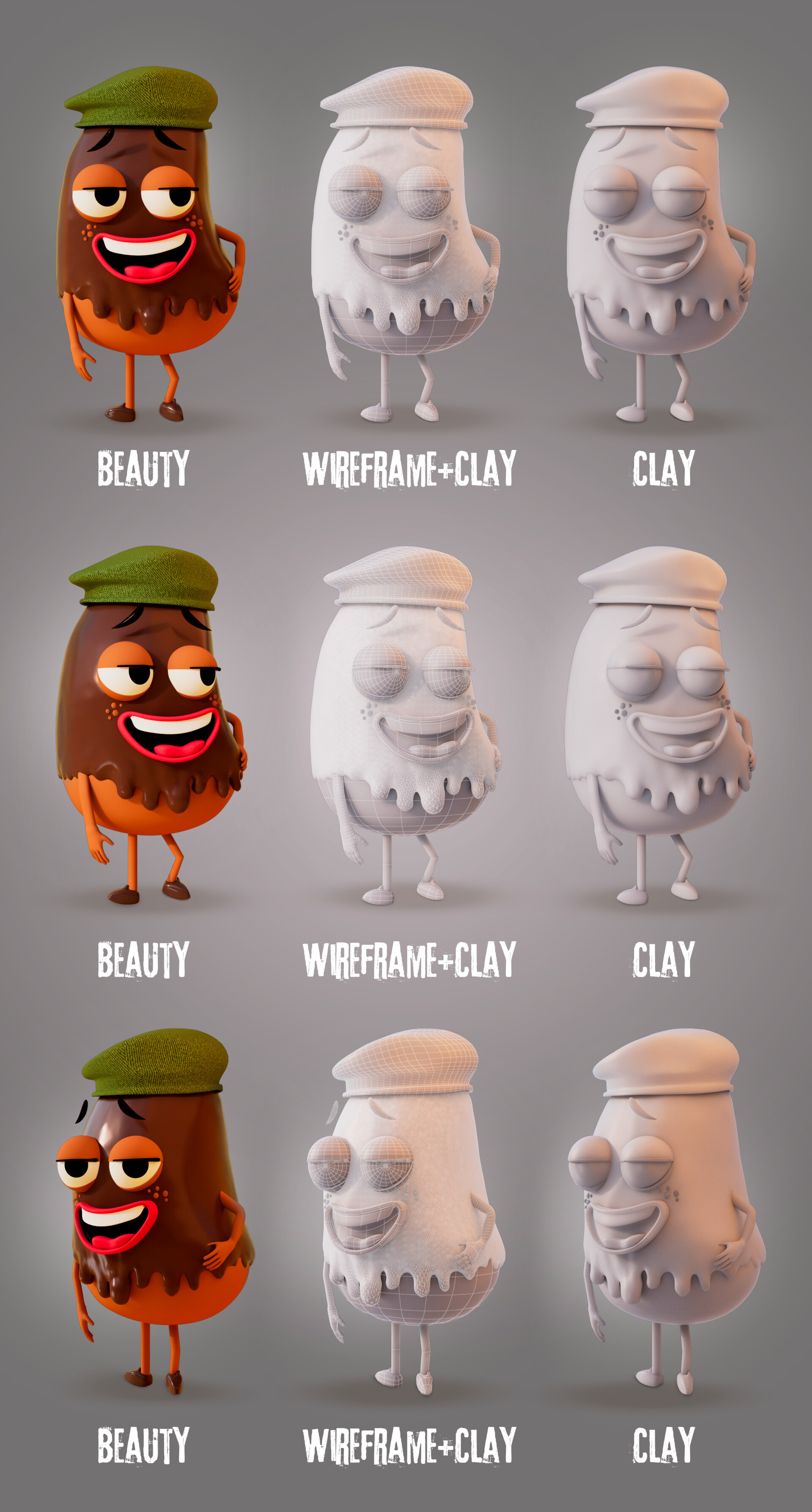 ArtStation - Moodo 3D Character