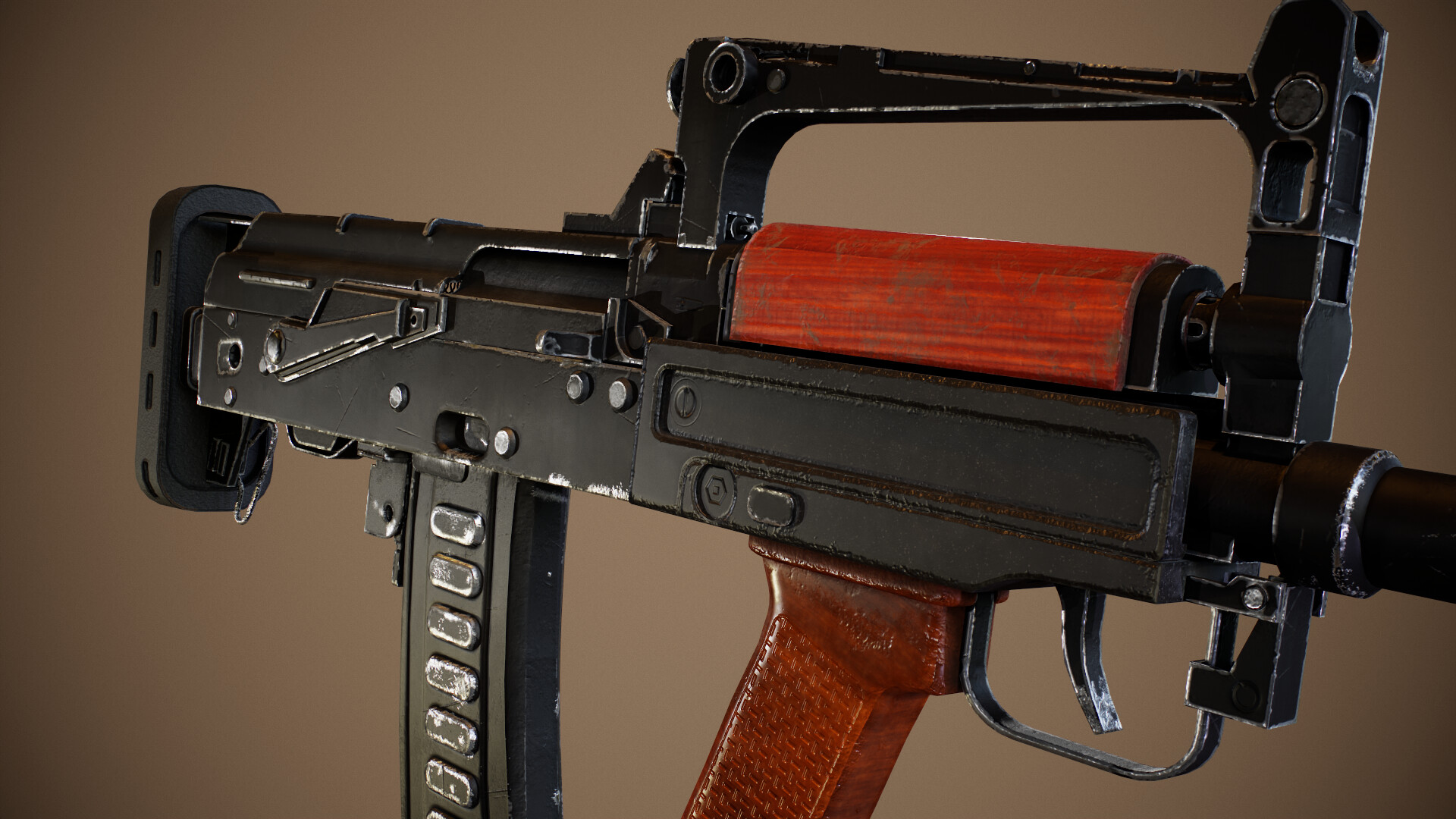 ArtStation - OTs-14 "Groza"