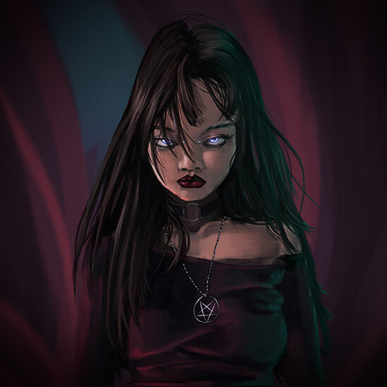 ArtStation - Goth Witch