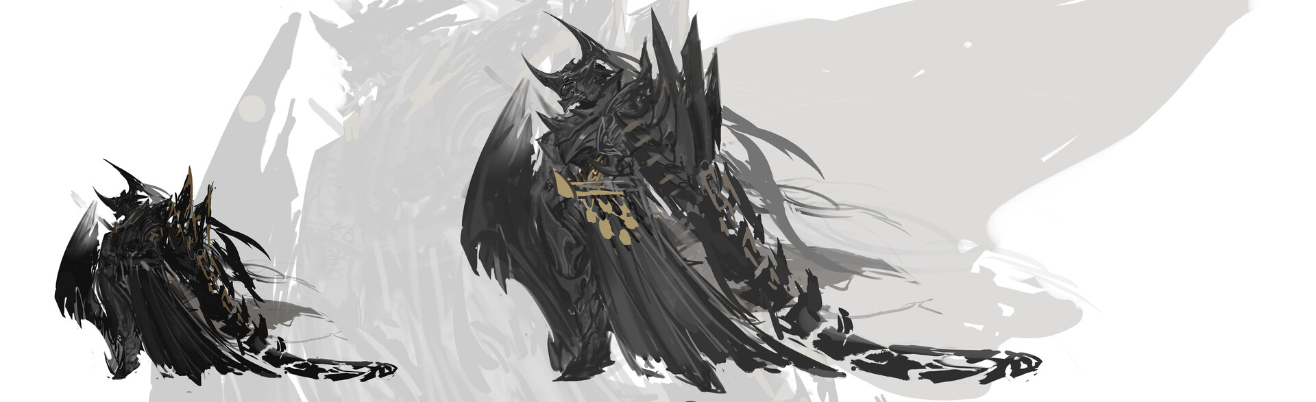 ArtStation - Obsidian Knights 黑曜骑士团—钢鳞加尔鲁什