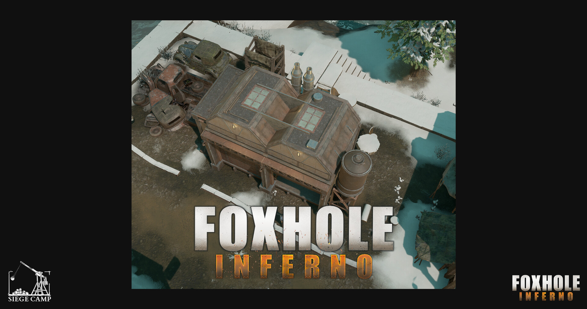 ArtStation - Foxhole 1.1 tripod Ammo Factory, insulated pipes and Powerbox