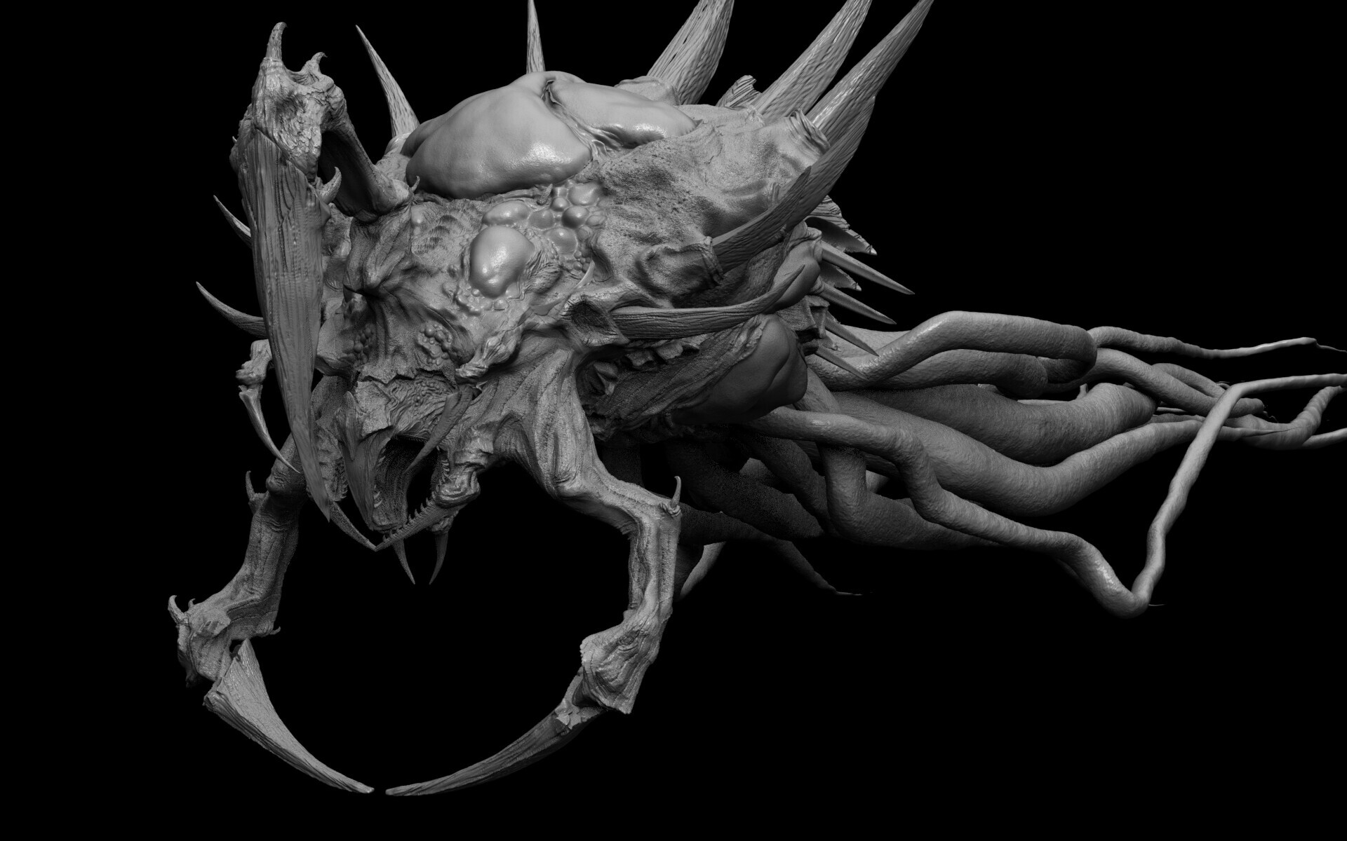 ArtStation - Starcraft Zerg Corruptor