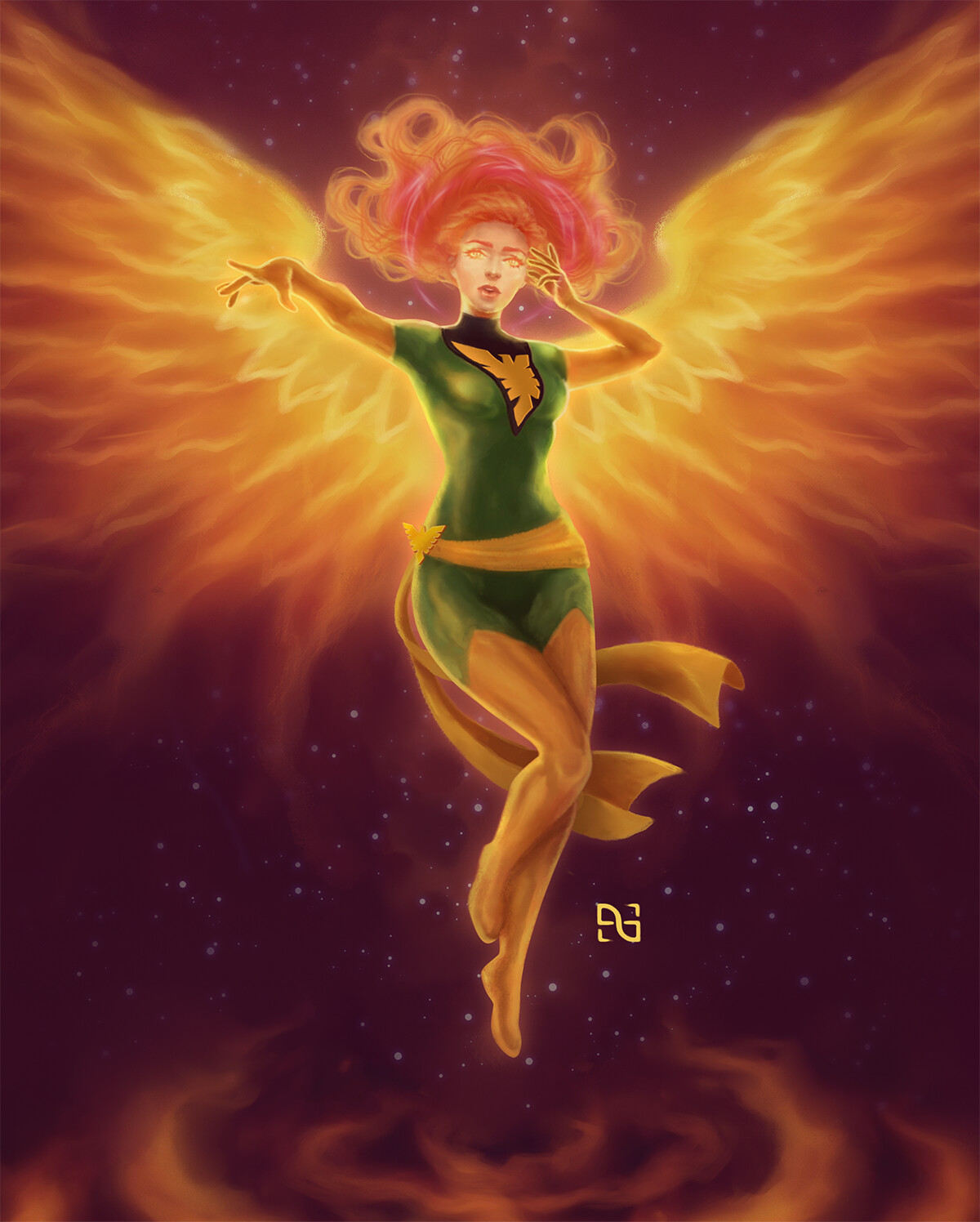 ArtStation - Rebirth Flame