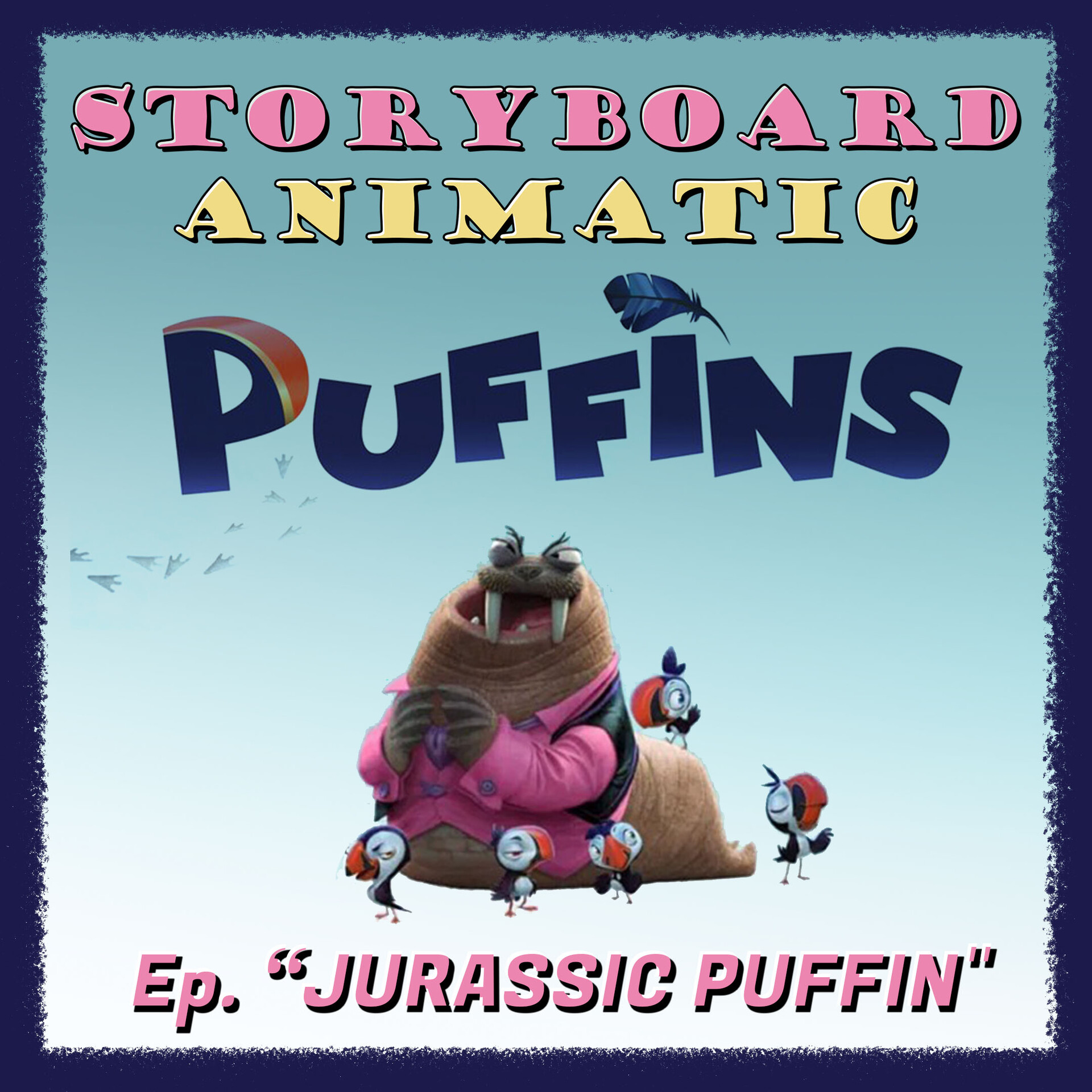 ArtStation - Storyboard - Jurassic Puffin