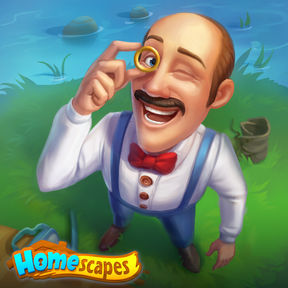 ArtStation - Homescapes illustrations [Playrix]