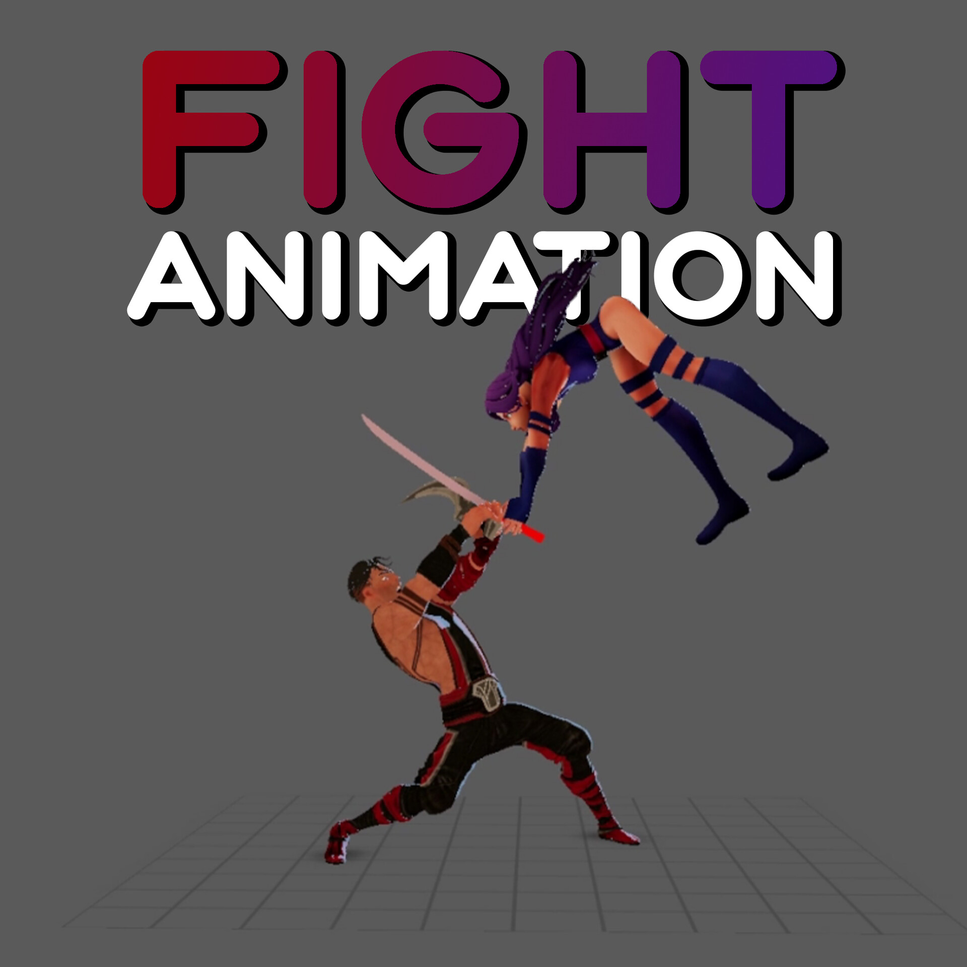 ArtStation - FIGHT ANIMATION