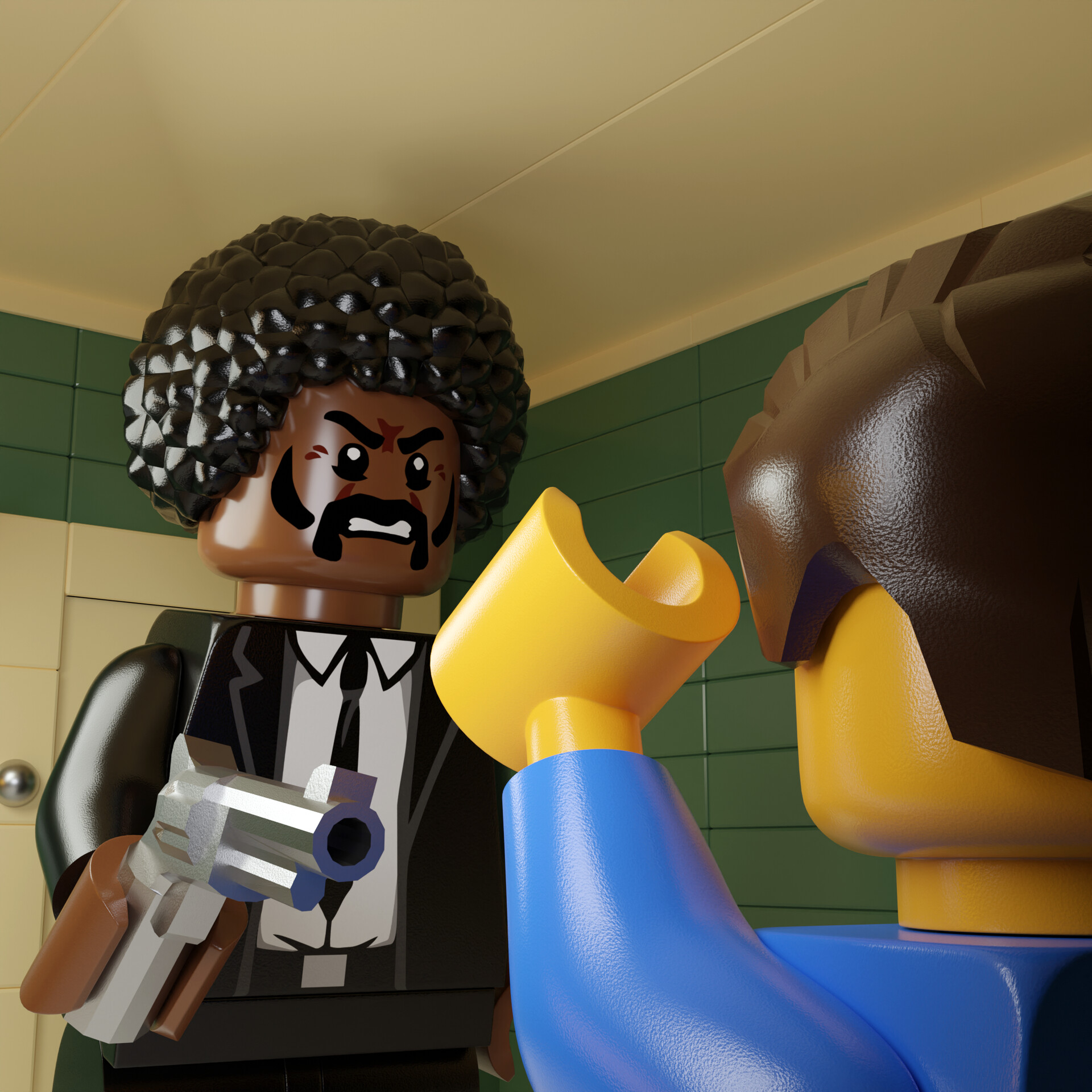 ArtStation - Pulp LEGO Fiction. Juls prayer