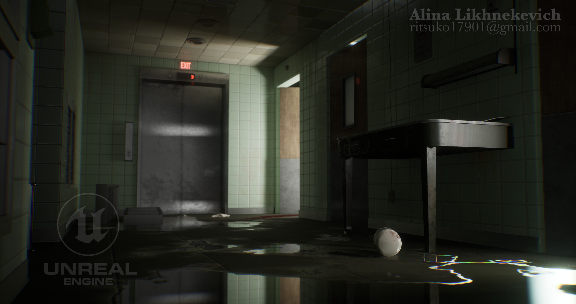 ArtStation - Abandoned Asylum