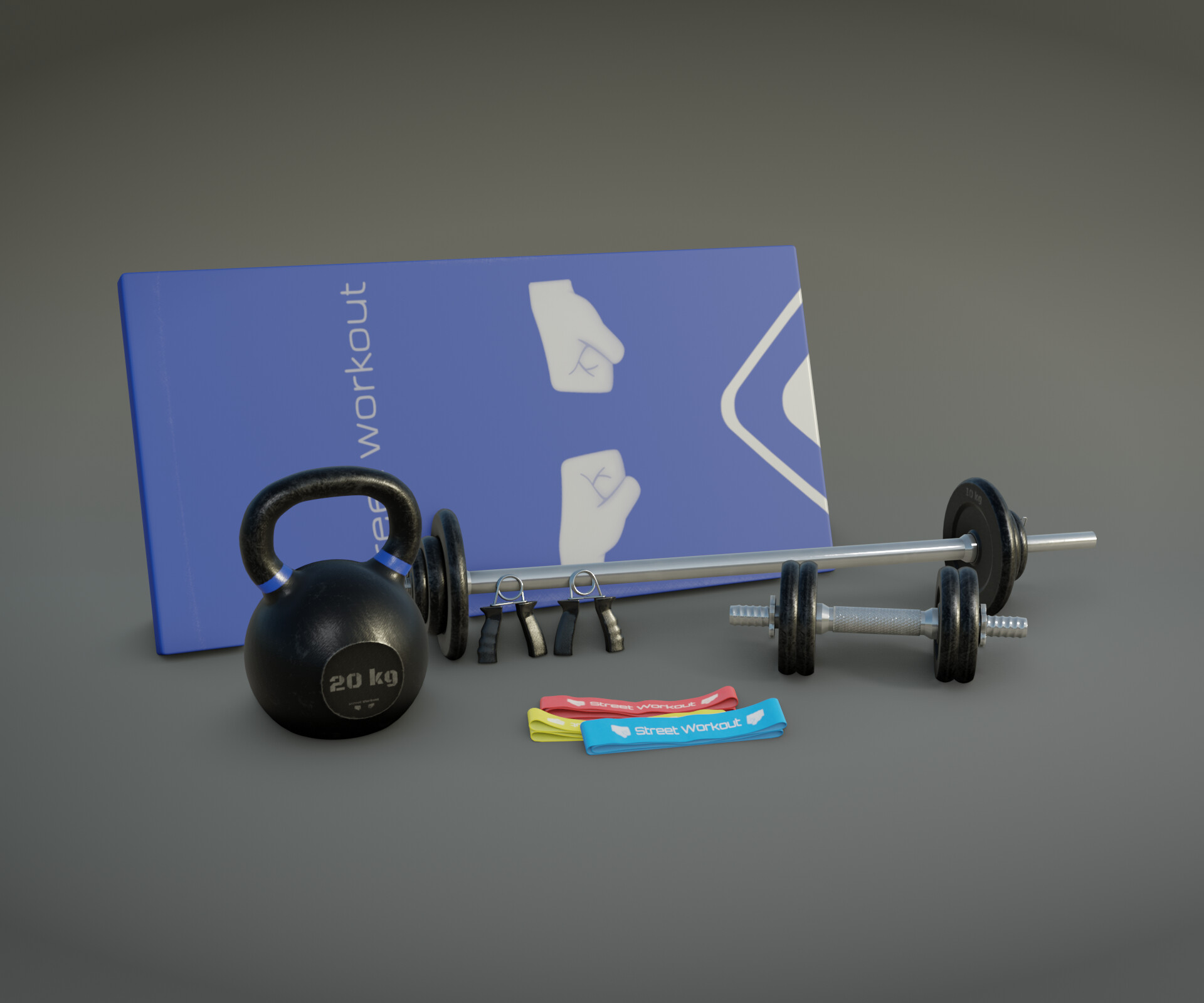 ArtStation - Personal Training kit