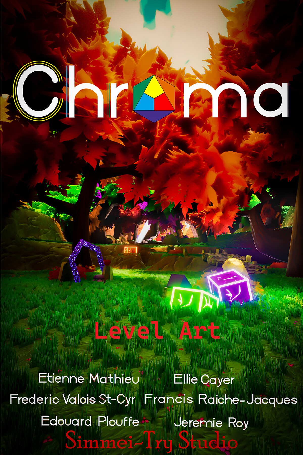 ArtStation - Chroma Game Level Art