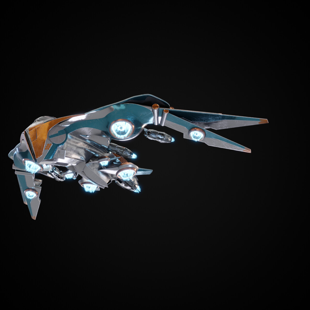 ArtStation - milan ship from Guardians of the galaxy improved