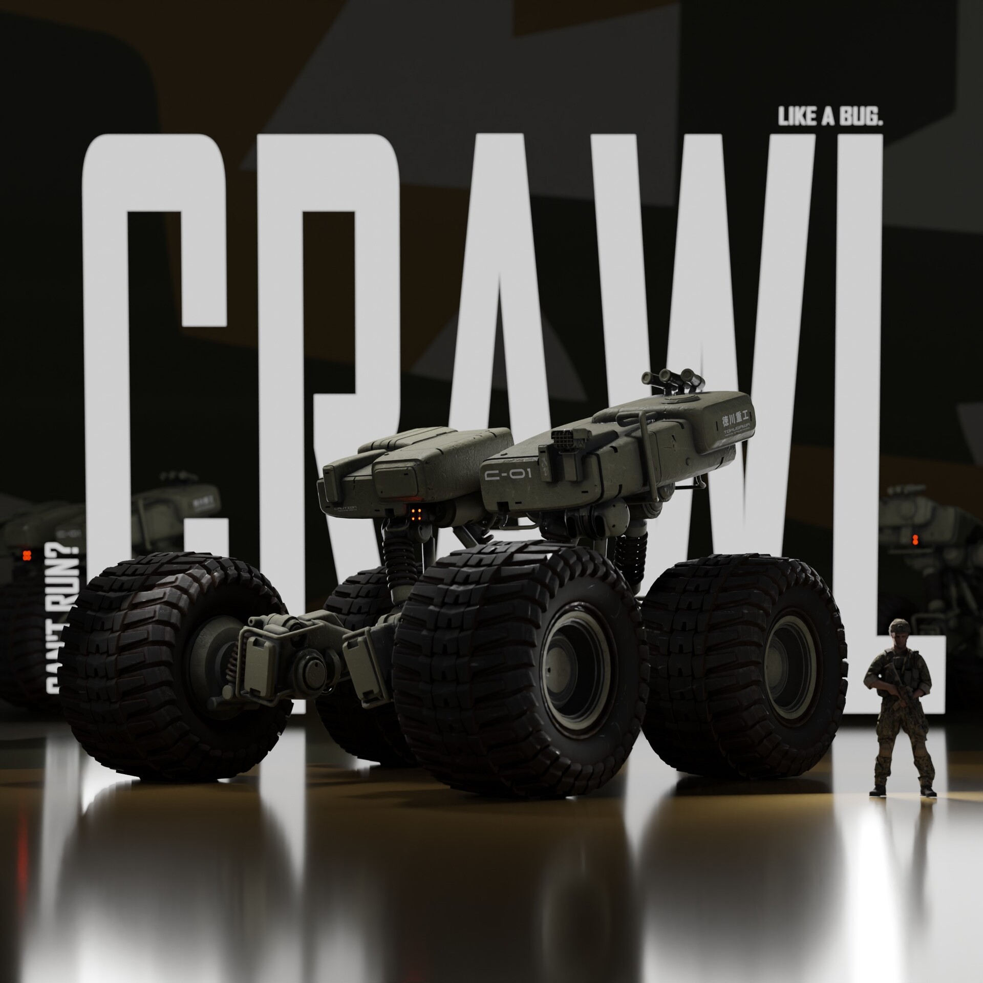 ArtStation - Aurora Machina VOL. 08 | CRAWLER