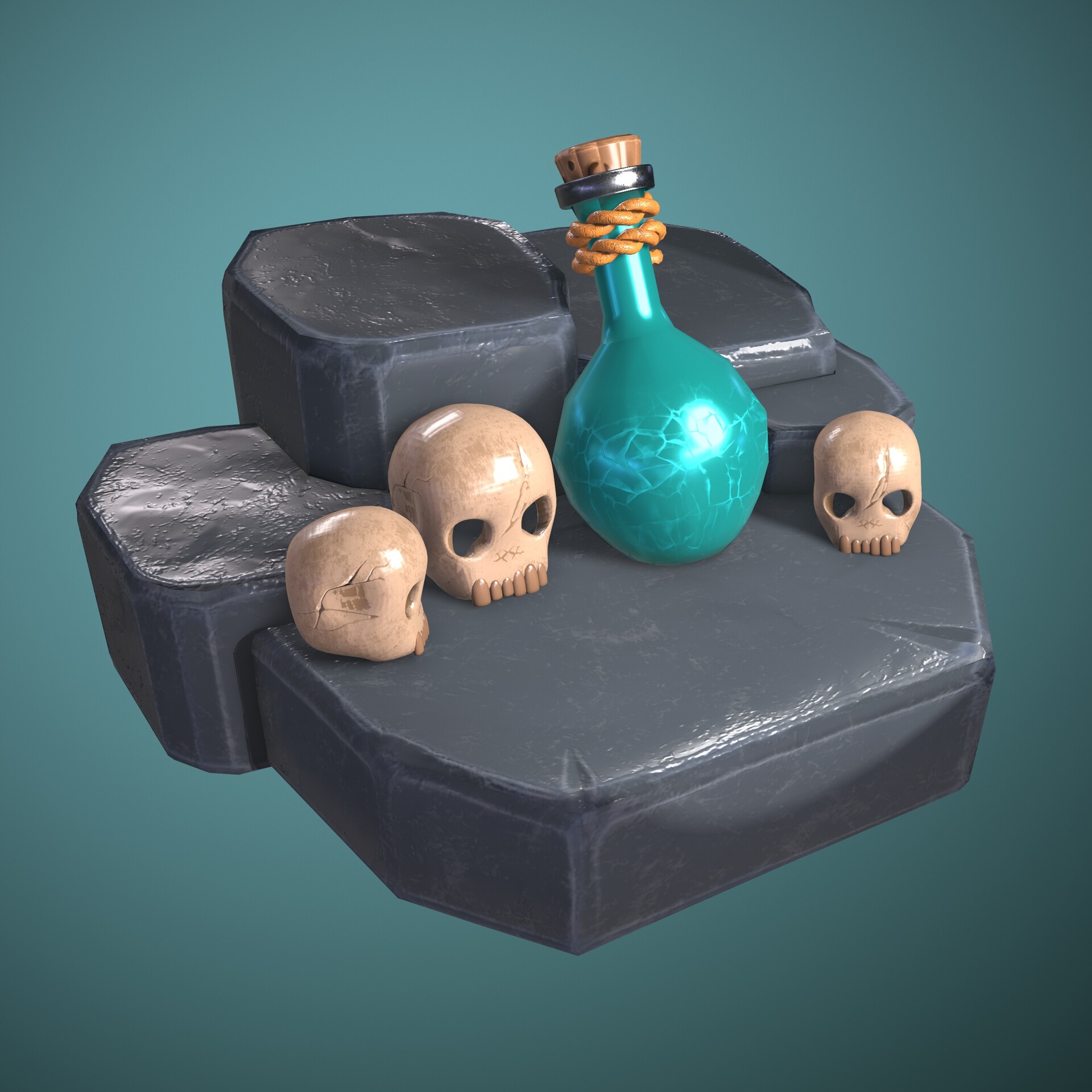 ArtStation - Horror scene