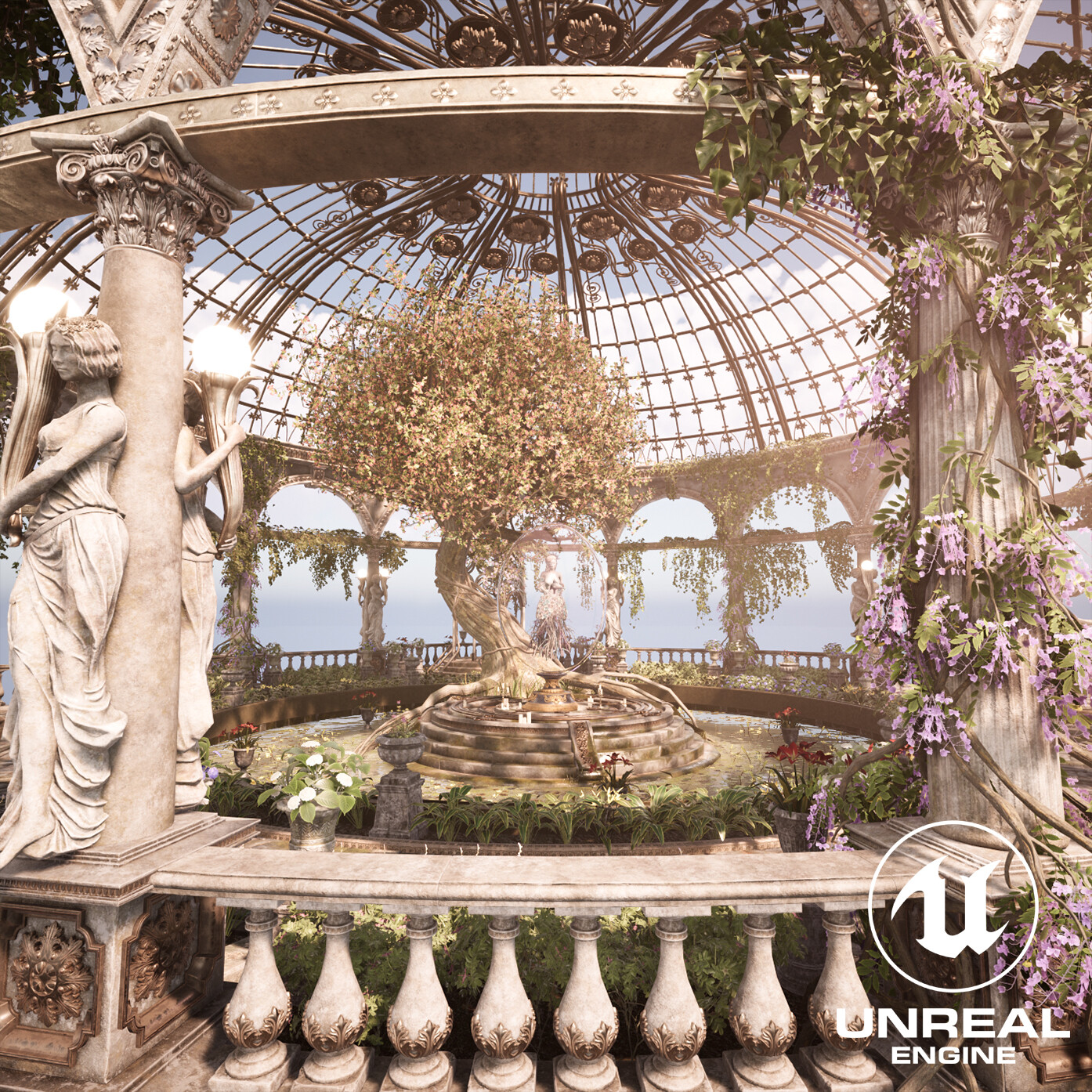ArtStation - garden - UE5