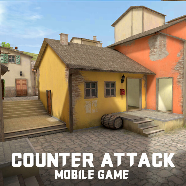 ArtStation - Urban Map - Counter Attack (Mobile Game)