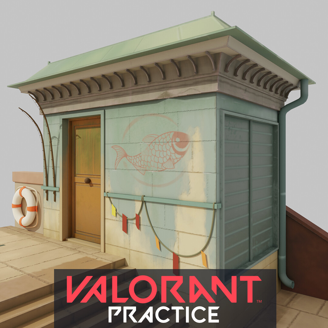 ArtStation - Valorant's Art Style Practice