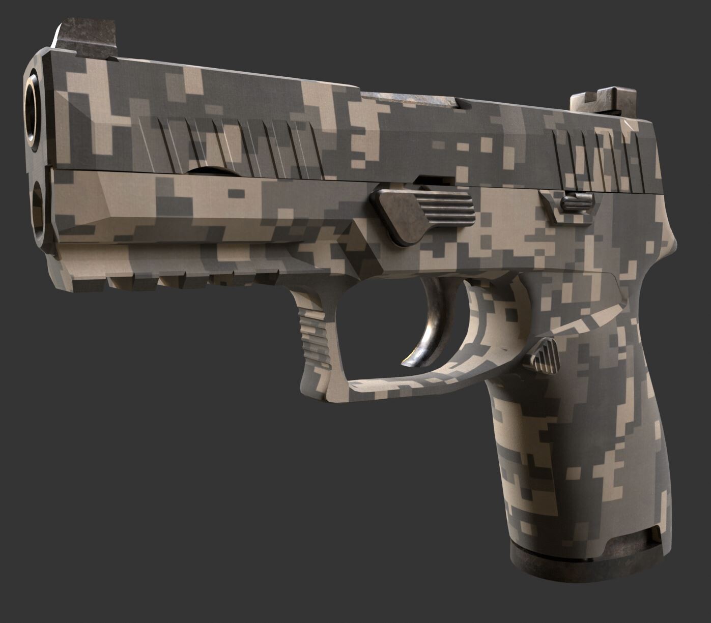 ArtStation - P250 Gun