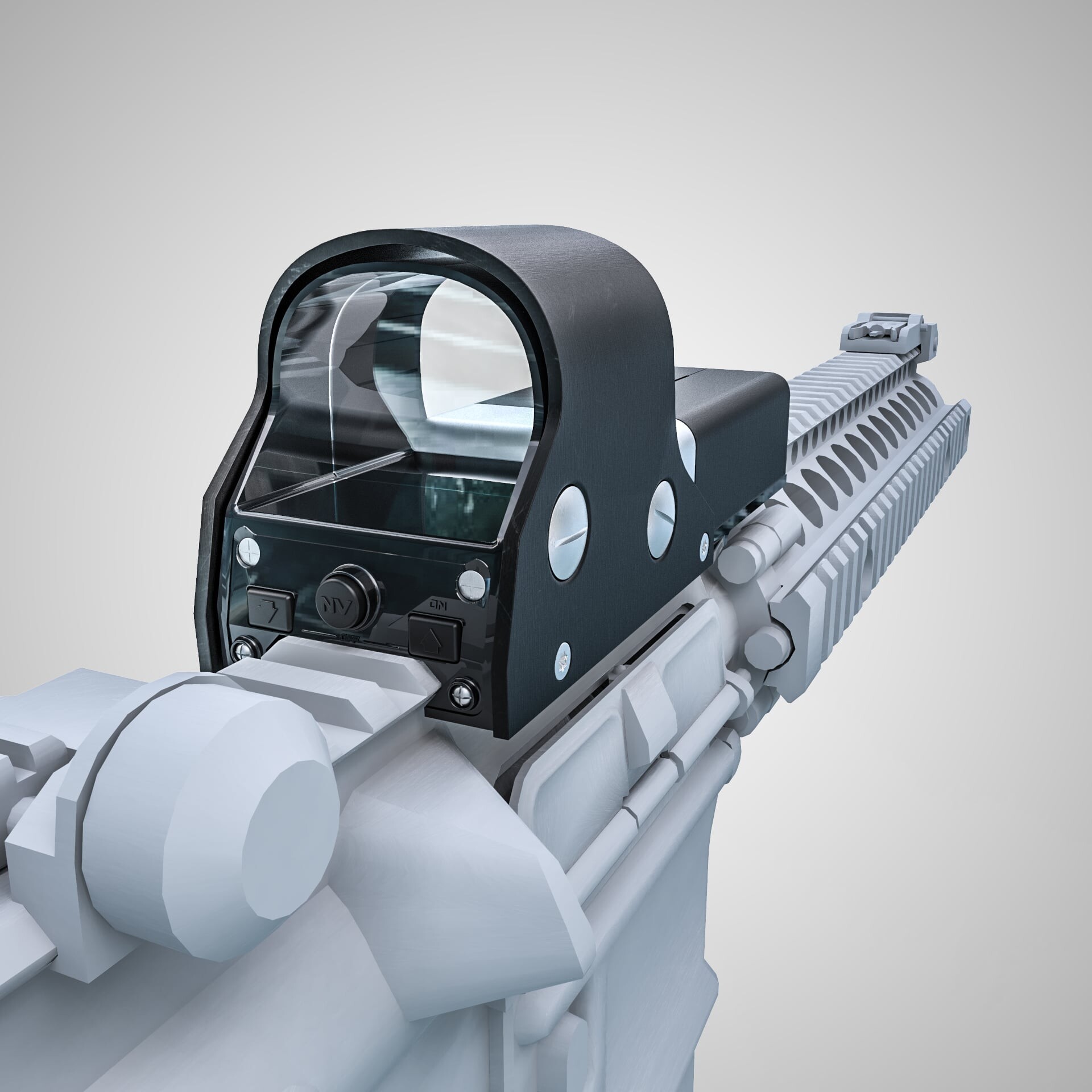 ArtStation - Holographic Sight
