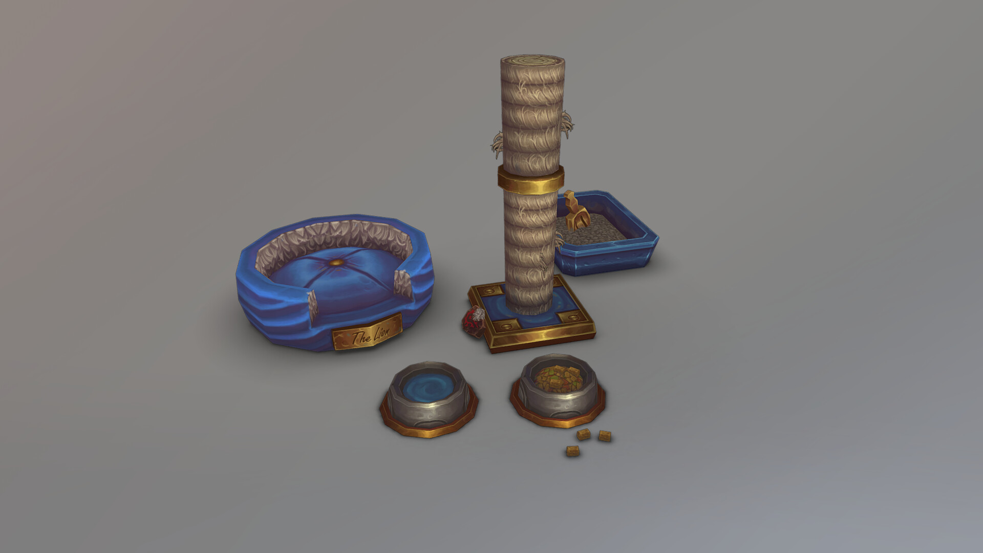 ArtStation - Alliance Cat Props