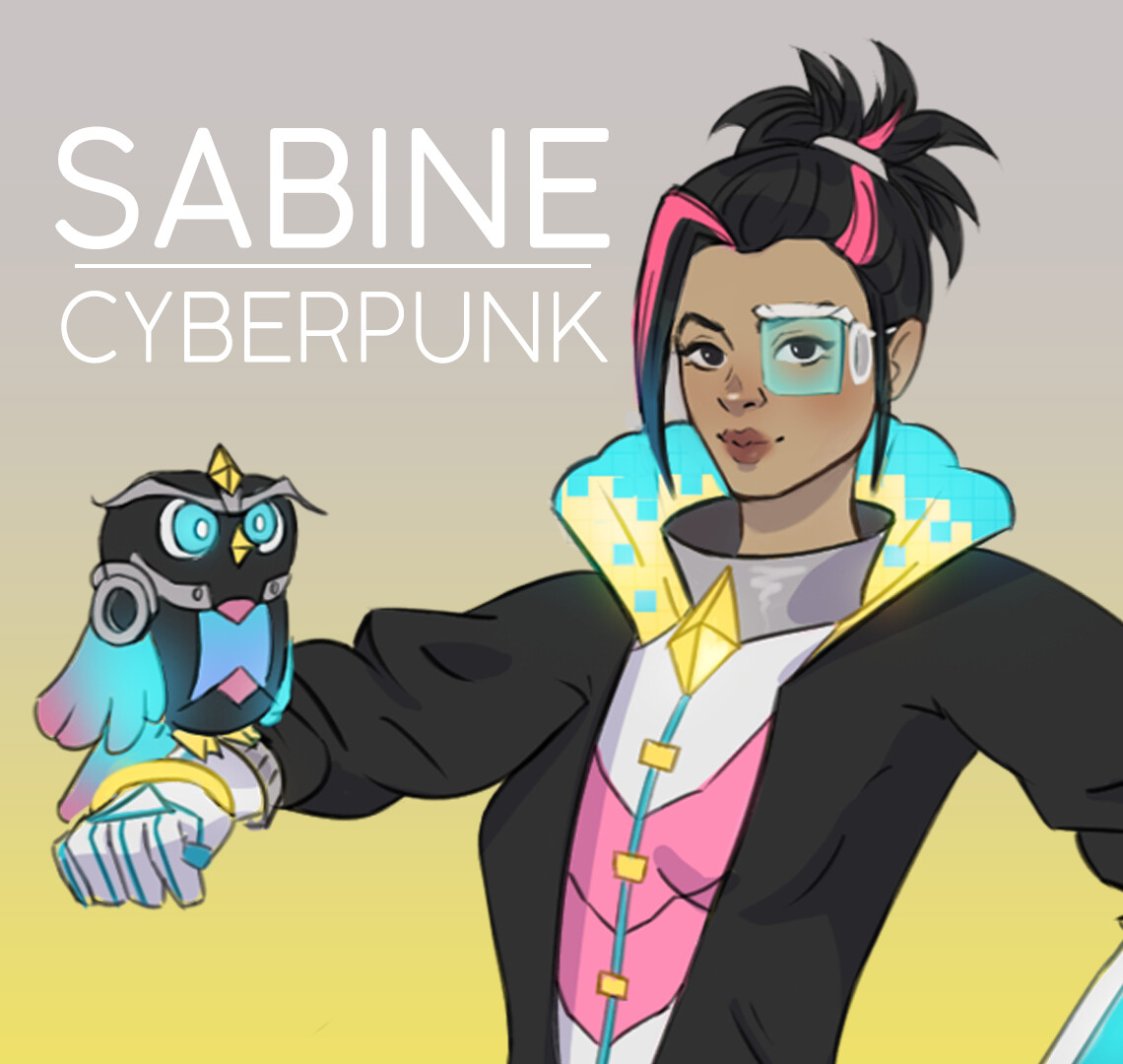 ArtStation - Sabine I Cyberpunk Concept