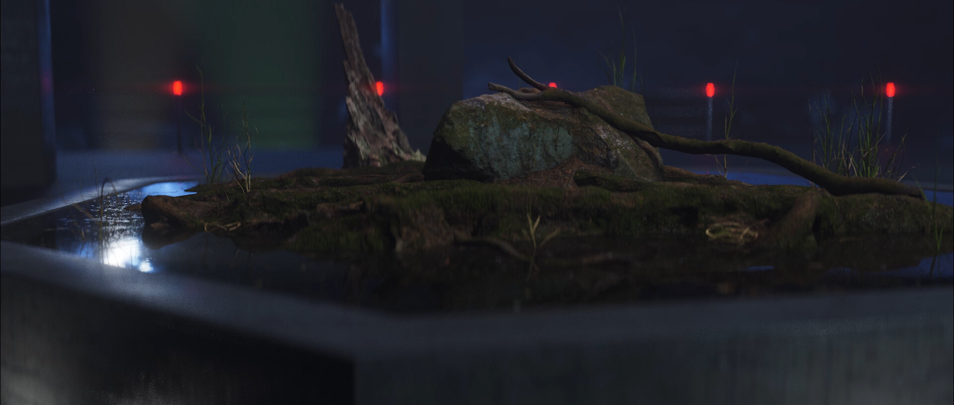 ArtStation - Lobby with Swamp Biome