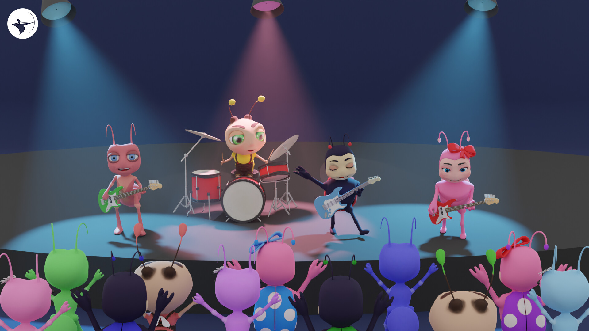 ArtStation - Bugs City Cartoon Town