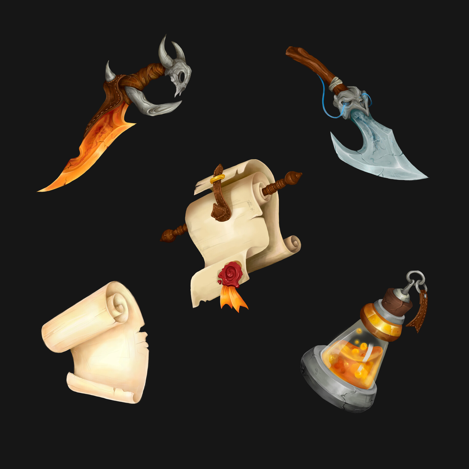 ArtStation - Magic Items